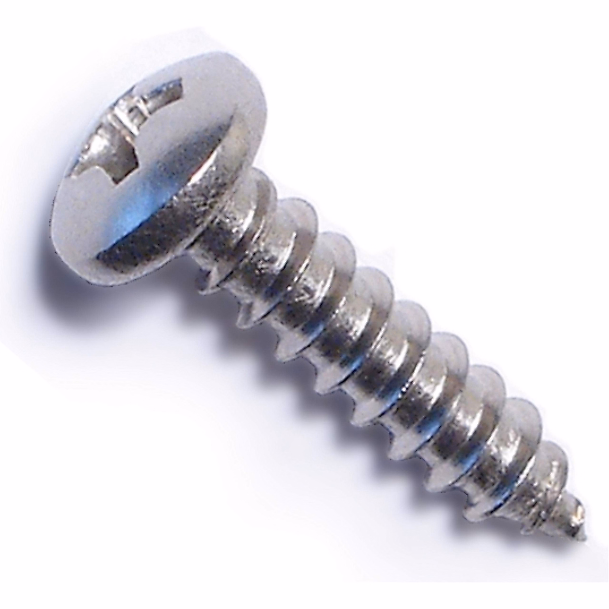 Hard-to-Find Fastener 014973200817 Phillips Pan Sheet Metal Screws, 6 x 5/8, Piece-100