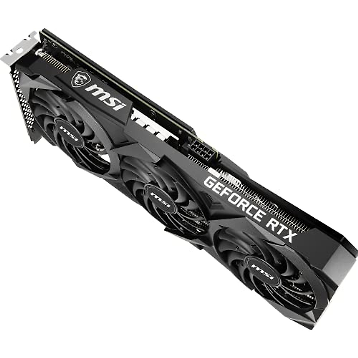 MSI GeForce RTX 3060 Ti Ventus 3X 8G OC LHR Gaming Graphics Card - 8GB GDDR6, 1695MHz, PCI Express Gen 4, 256-bit, 3X DP v 1.4a, HDMI 2.1 (Supports 4K)