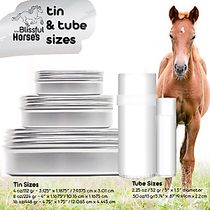 The Blissful Horses Hoof Butter All Natural Support for Your Horse's Hooves