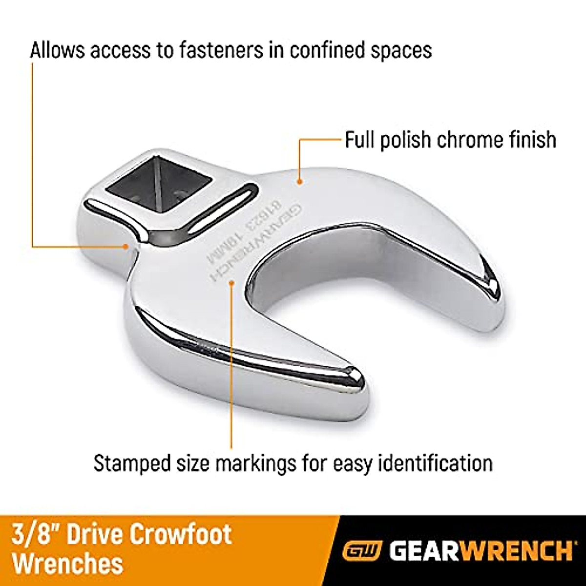GEARWRENCH 3/8" Drive Crowfoot SAE Wrench 15/16" - 81612D
