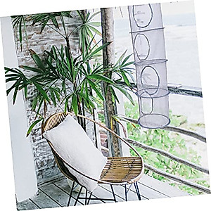 Zerodeko 1pc 4 Foldable Hanging Basket 4 Layers Hanging foldable clothes drying rack collapsible drying rack collapsible laundry drying rack hanging clothes drying rack Laundry Dryer travel