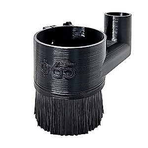 ANNOY TOOLS 65mm Brush Vacuum Cleaner Engraving Machine Dust Collector Cover for CNC Router Milling Spindle,3D Printing Manufacturing(65mm)