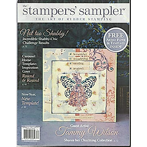 STAMPERS SAMPLER, THE ART OF RUBBER STAMPING, JANUARY/FEBRUARY/MARCH, 2017