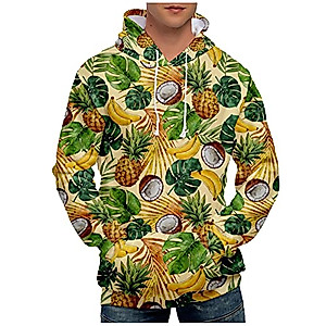 Long Sleeve Hoodie, Light Up Hoodie Deals Of The Day Mens Pullover Hoodies Fear Of God Turtle Sweatshirt Pink Cardigan Halloween for Striped Sweater Cotton Sweater Men's Novelty 5-Green,4XL