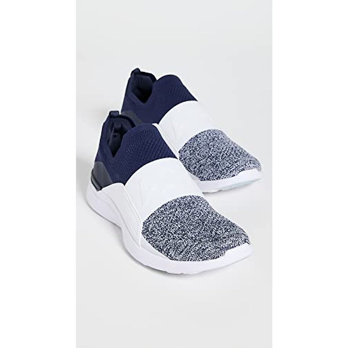 APL: Athletic Propulsion Labs Men's Techloom Bliss Sneakers, Navy/White/Melange, 10 Medium US