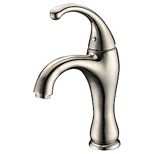 Dawn AB08 1157BN Single-Lever Lavatory Faucet, Brushed Nickel