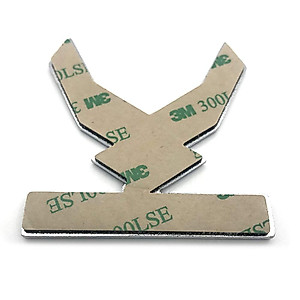 Auto Medals U.S. Air Force Sticker USAF Decal Chrome Metal Auto Emblem for Car Truck Auto