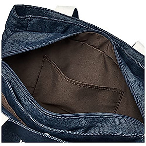 KANGOL(カンゴール) Thick Cotton Canvas 2-Way Shoulder Mother's Bag 3 Room Type L, Navy/Denim