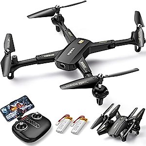 SYMA Drone with Camera 1080P HD FPV Cameras Remote Control Toys RC Quadcopter Helicopter Gifts for Boys Girls Adults Beginners with Altitude Hold, Headless Mode, One Key Start, 3D Flips 2 Batteries