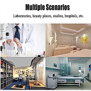 HYDTGZ Adjustable Dental Doctor's Chair Dentist Stools PU Leather with Backrest Seat Dentist Chair for Clinic, Dental, Shop, Lab Chair,Green