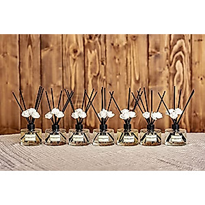 CULTURE & NATURE Reed Diffuser 6.7 oz (200ml) English Pear & Freesia Scented Reed Diffuser Set