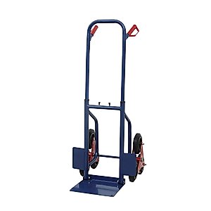ENFANY 440lbs Heavy Duty Stair Climbing Moving Dolly Hand Truck Warehouse Appliance Cart Blue