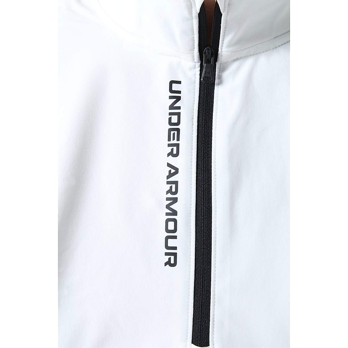 Under Armour Storm Evolution Daytona 1/2 Zip, White (100)/Black, Large