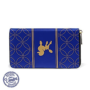 BBGreek Sigma Gamma Rho Sorority Paraphernalia - Vegan Leather Zip Wallet - 1922 - Official Vendor