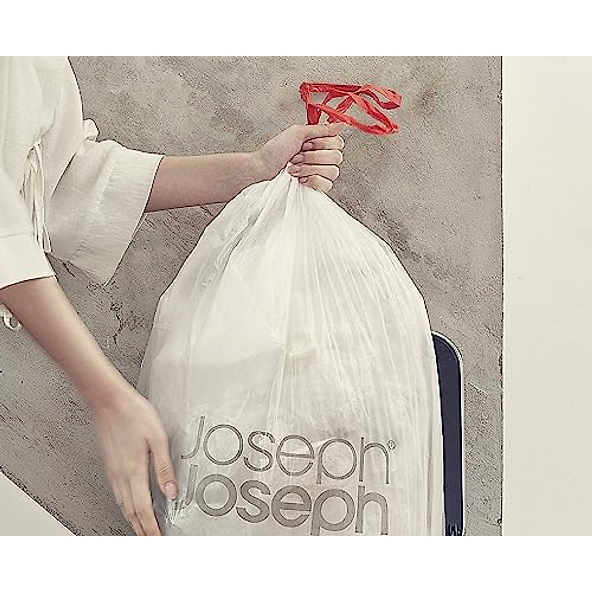 Joseph Joseph Bin Bag, 50 Lt, Transparent