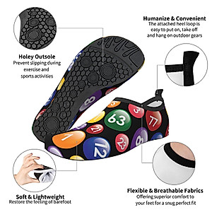 Bingo Game Adult Barefoot Quick-Drying Non-Slip Water Sports Wading Shoes Aqua Yoga Beach Socks
