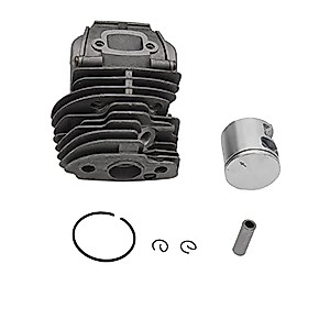 Outdoor Power Tools 43MM 46MM Cylinder Piston Kit Compatible With HUSQVARNA 545 550 555 560 Compatible With JONSERED CS2252 CS2253 CS2258 CS2260 Garden Chainsaw Lawn Mower Part cylinder piston