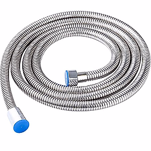 XSEXO Deep Shower Douche Cleaning System with 59 Inch Shower Hose (Silver)