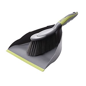 Didiseaon 1 Set Broom Cleaning Brush Keyboard Cleaning Brush Pet Hair Broom Clean Keyboard Gap Cleaning Broom Crumb Cleaner Mini Hand Broom Desktop Handle Keyboard Pet Dustpan Green Pbt