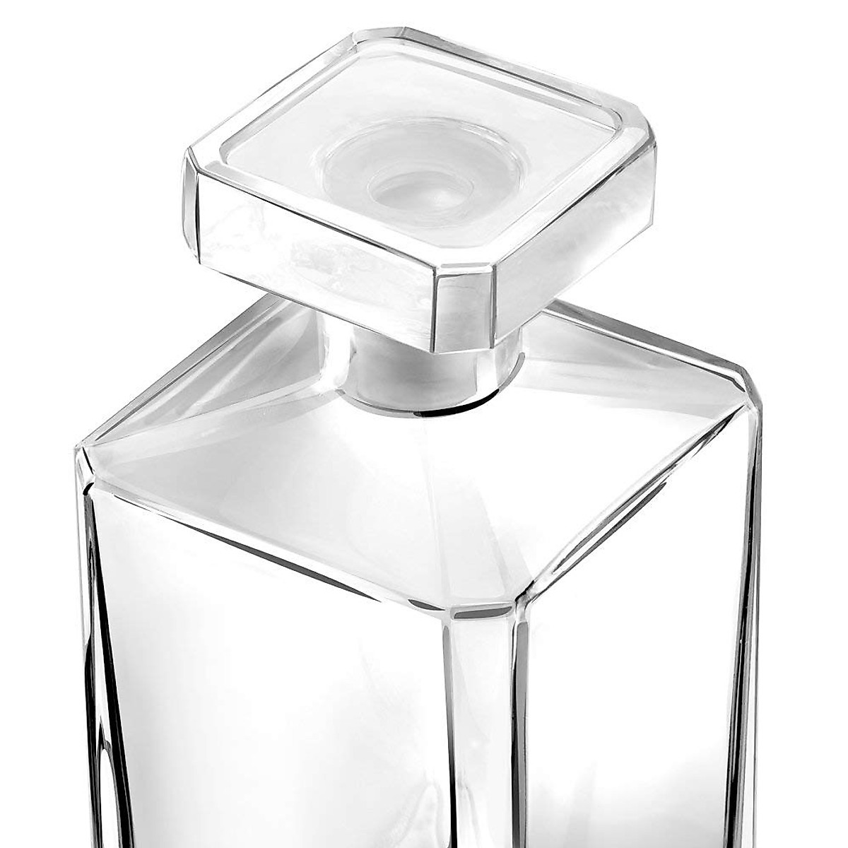 Maverton Whiskey Set with 6 Glasses for man - Personalized Tumblers - 23 fl oz. Universal Carafe - For Birthday - For him - Stylish Barware for gentleman - Initials