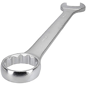 URREA 12-Point Combination Wrench - 2-1/2" Jumbo Mechanics Tool with Hot Drop Forged Construction & Satin Finish - 1280