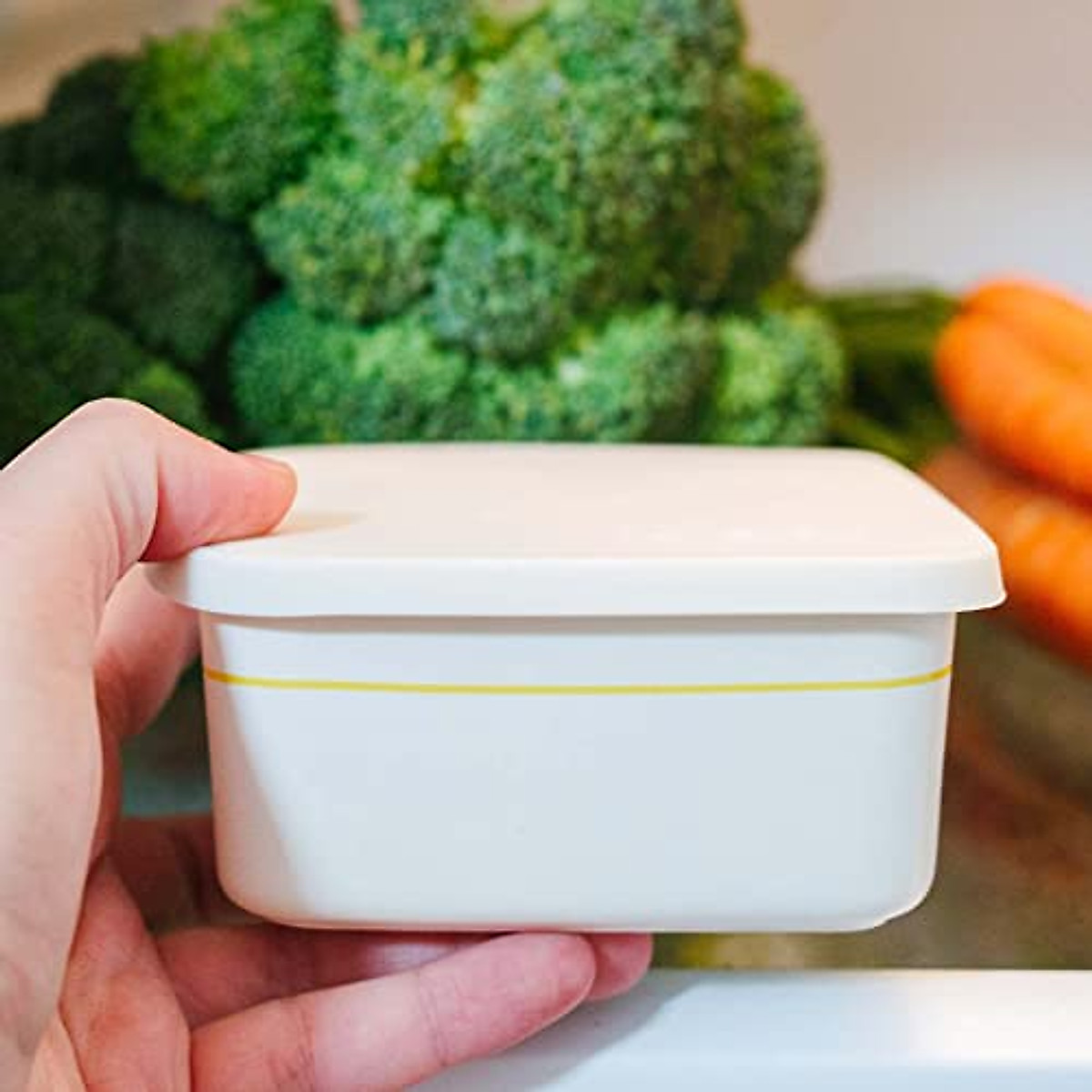 Uba Portion Control Containers (PORCELAIN) for Diet Meal Prep and Storage (1 Pack)