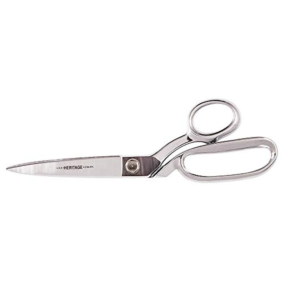 Klein Tools G210LRK Scissors, Bent Trimmer with Large Ring, Knife Edge, 11-Inch