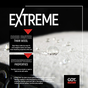 GOT Sports Polar Fleece Neck Warmer - Double-Layer Winter Ski Face Mask - Neck Scarf for Skiing, Snowboarding, Running (White)