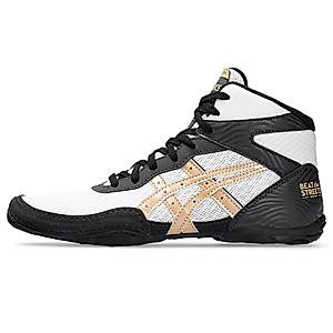 ASICS Kid's Matflex 7 Grade School Shoes, 2, White/Champagne