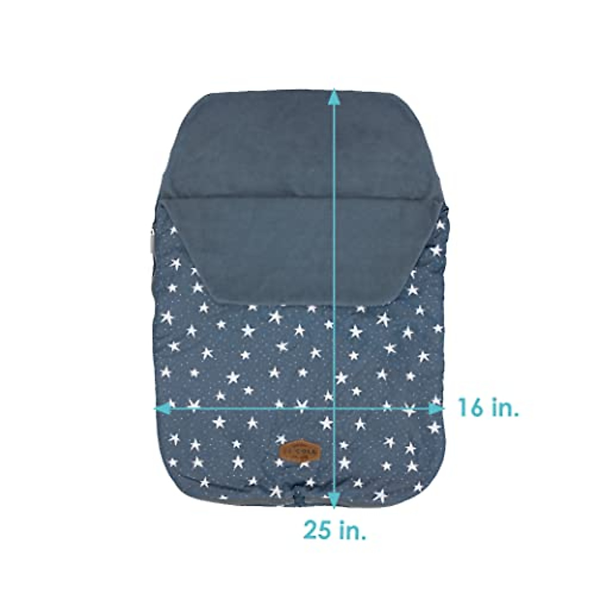 Baby Bundle 365 – Baby Car Seat Cover & Stroller Accessory – Lightweight Baby Bunting for Year Round Comfort