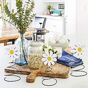 Daisy Tiered Tray Decor Spring Summer Daisy Decor Rustic Wood Block Signs Farmhouse Home Decor Housewarming Gift Ideas Set of 3