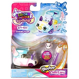 Shopkins Cutie Cars Color Change Fantasy - Sneaky Flyer - QT4-C01