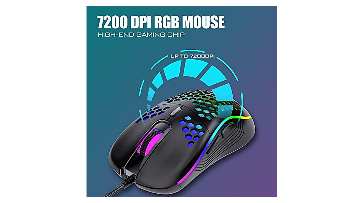 RedThunder 60% Gaming Keyboard & Mouse Combo - RGB Backlit