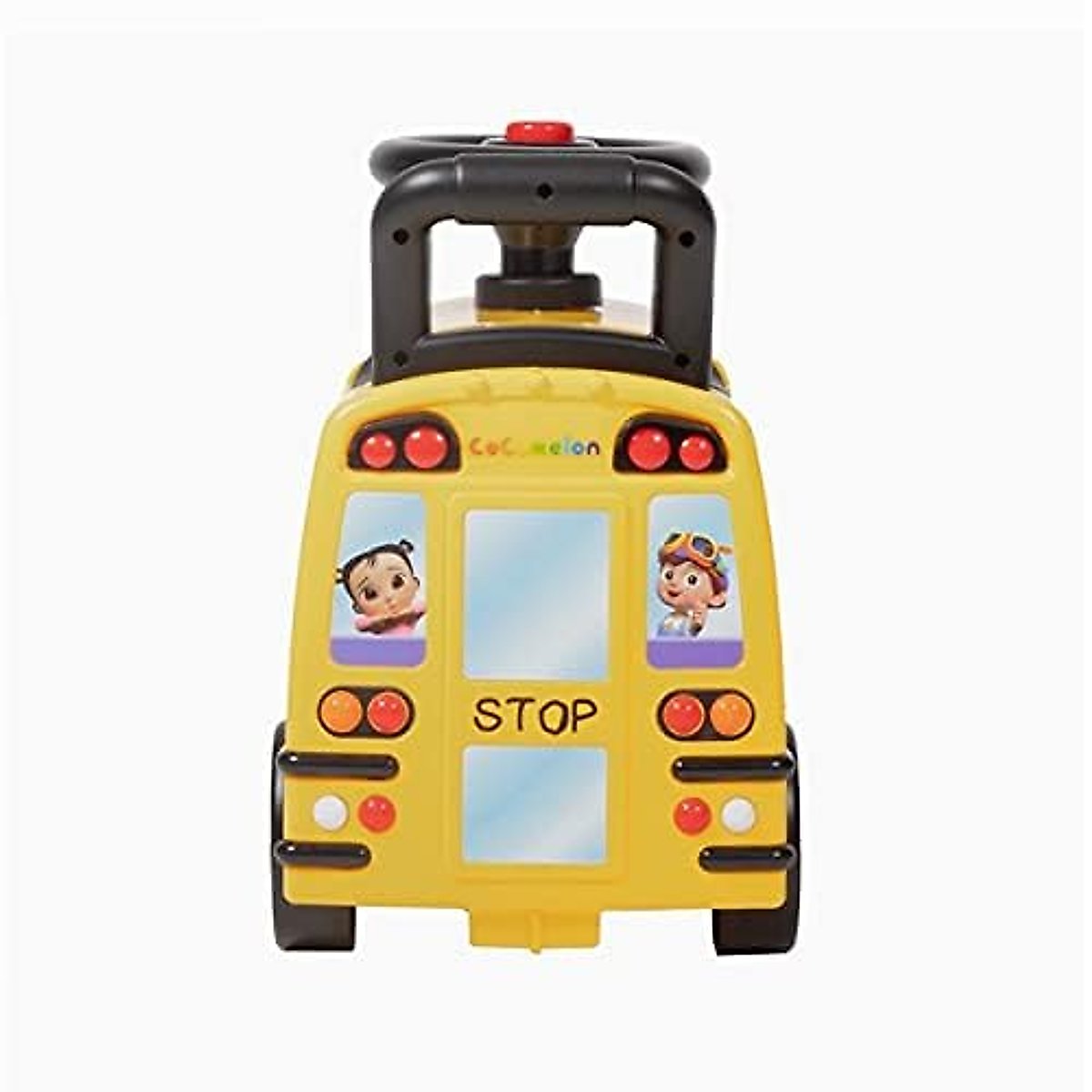 Spark Create Imagine Cocomelon Unisex Bus with Storage Space | 36 Interactive Buttons Alphabet, Numbers 1-9, 5 CoComelon Nursery Rhymes (18-36 Months)