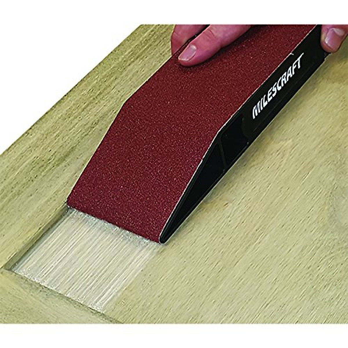 Milescraft 1605 SandDevil3.0 Hand Sander with 3" x 21" Sandpaper Belt,Red