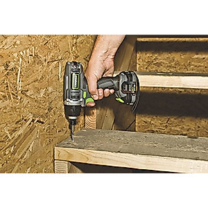 Genesis GLID12B 12-Volt Cordless Li-Ion Impact Driver, gray