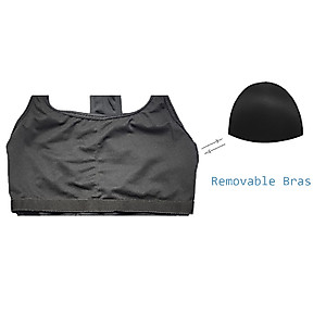 UNOW Women Pro Training Racerback Slimming One Piece Swimsuit (Navy-Blue,L-XL)