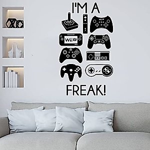 XIAOHUKK Gamepad decalsVideo Game Controller Stickers