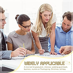 60 Pieces Slim Metallic Retractable Ballpoint Pens Slim Ballpoint Pen Black Ink 1.0 mm Medium Point Metal Pen Office Smooth Writing Stylus Pen for Men Women Business (Gold, Stylish Style)