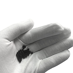 uxcell M3x3mm Metric Carbon Steel Hex Socket Set Flat Point Grub Screws Black for Towel Rack Door Knob 50pcs