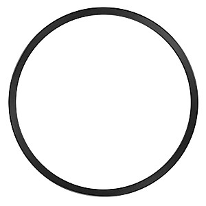 Noverlife 22.8 inch/ 58cm Salon Equipment Floor Protective Rubber, Barber Salon Styling Chair Hydraulic Base Ring Gasket for Protecting Tile Floor Wood Floor, Preventing Hair from Hiding