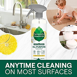 Seventh Generation All Purpose Cleaner, Lemon Chamomile Scent, Cuts Grease, 23 Fl Oz