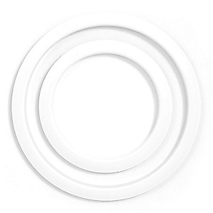 Gibraltar SC-GPHP-4W Port Hole Protector 4-Inch - White Finish
