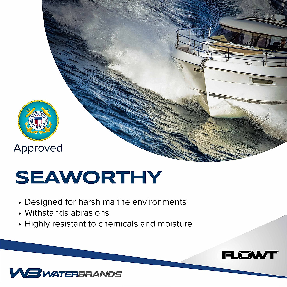 Flowt Boat Seat Cushion and Throw Cushion for Boat Safety – USCG Approved Type IV, Life Cushion for Boat, Durable, Comfortable Boat Seat Cushions for Kayaks, Paddle Board, Canoe and Boating - Red