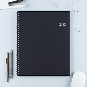 Blue Sky 2023 Weekly and Monthly Planner, January - December, 8.5" x 11", Flexible Cover, Wirebound, Passages (142073)