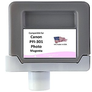 Non-OEM Compatible Canon PFI-301PM Cartridge- Photo Magenta