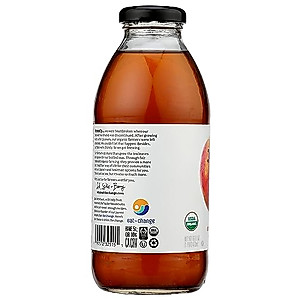 Eat The Change Just Ice Tea Organic Peach Oolong Tea, Kosher, 16 Fluid Ounces (Pack Of 12)
