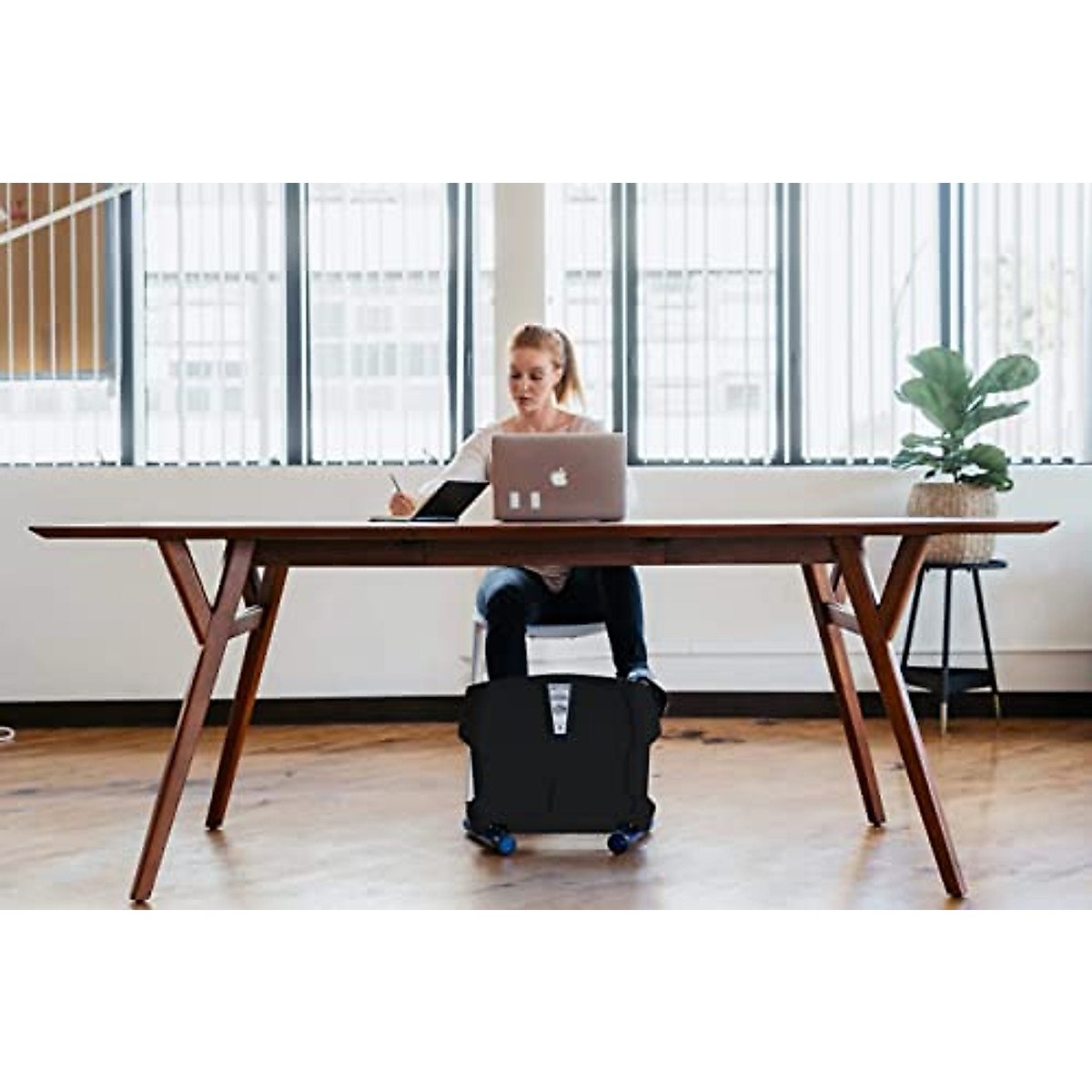 New Version - SCOOP Lateral Trainer Compact, Lightweight, Under Desk Lateral Motion Exerciser at Home Fitness for Knees, HIPS and Lower Back. Improves Strength, Balance & Mobility, Reduces Joint Pain