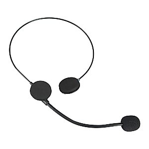 BinaryABC Toy Microphone Headset,Hallonween Costume Accessories,Halloween Fancy Dress Costume Props,Halloween Party Favors