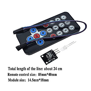 1pc Remote Control Module Kits DIY Kit HX1838 Suitable for arduino Raspberry Pi